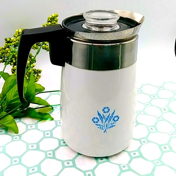 Corningware | Kitchen | Corningware Cornflower Blue 6 Cup Stovetop ...